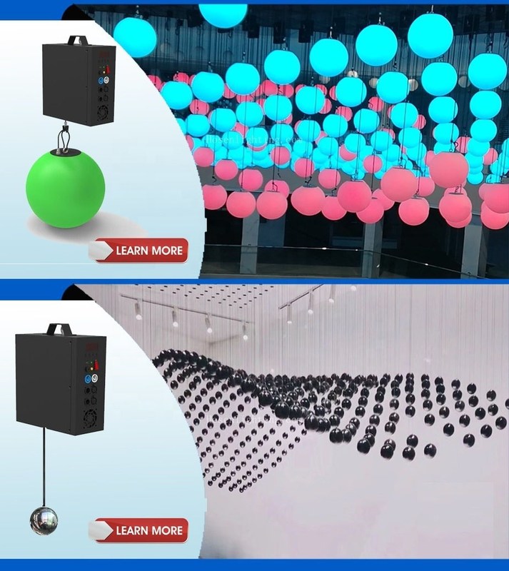 High Speed Kinetic LED Lifting Ball for Long-Lasting Moving Lights ...